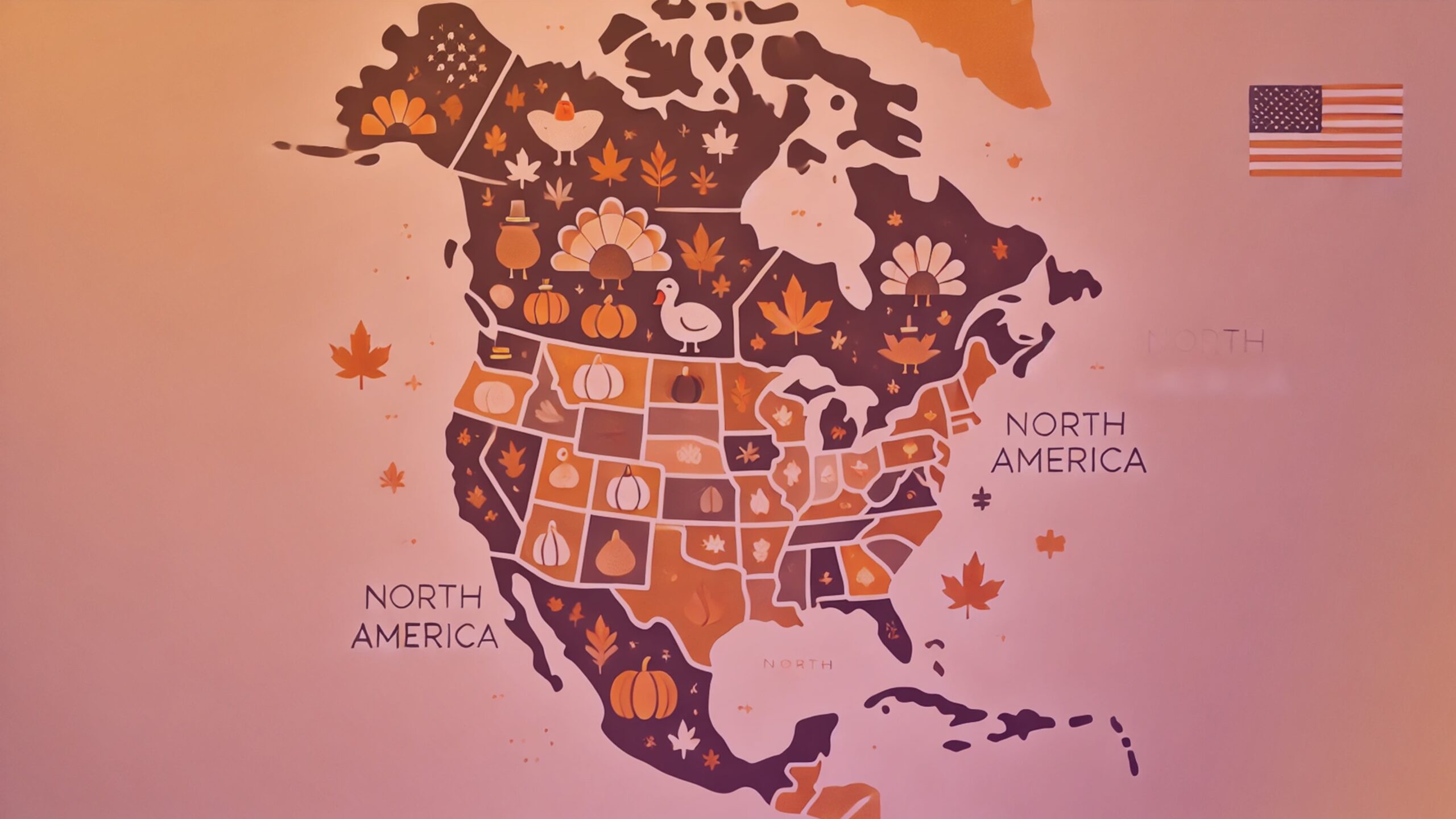 Top 14 maps and charts that explain Thanksgiving - Geoawesome