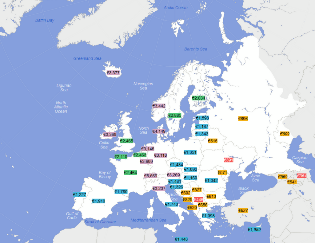 Top 30 maps and charts that explain the European Union & Europe ...