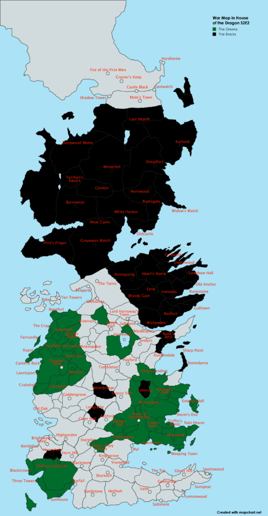 Do you know how maps of Game of Thrones were created? - Geoawesome