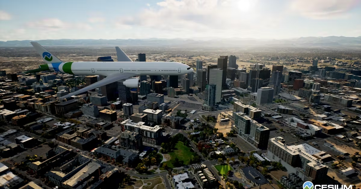 How did I do the Cesium flight simulator in an hour? - Geoawesome