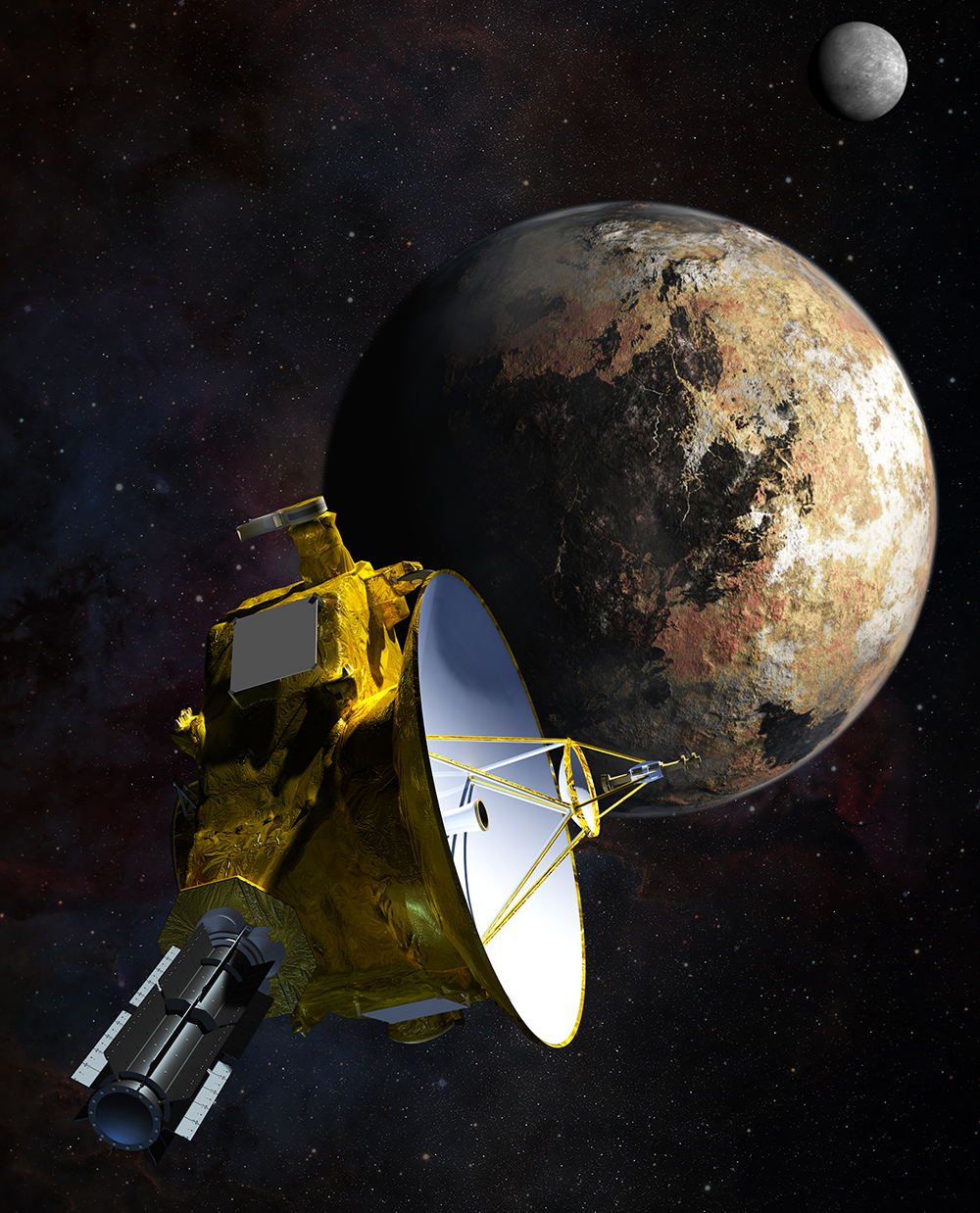 First stages of Pluto encounter by New Horizons - Geoawesome