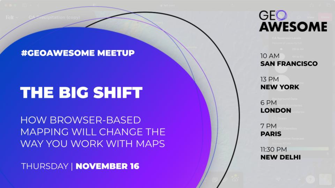 The Big Shift: How browser-based mapping will change the way you work with - Geoawesome