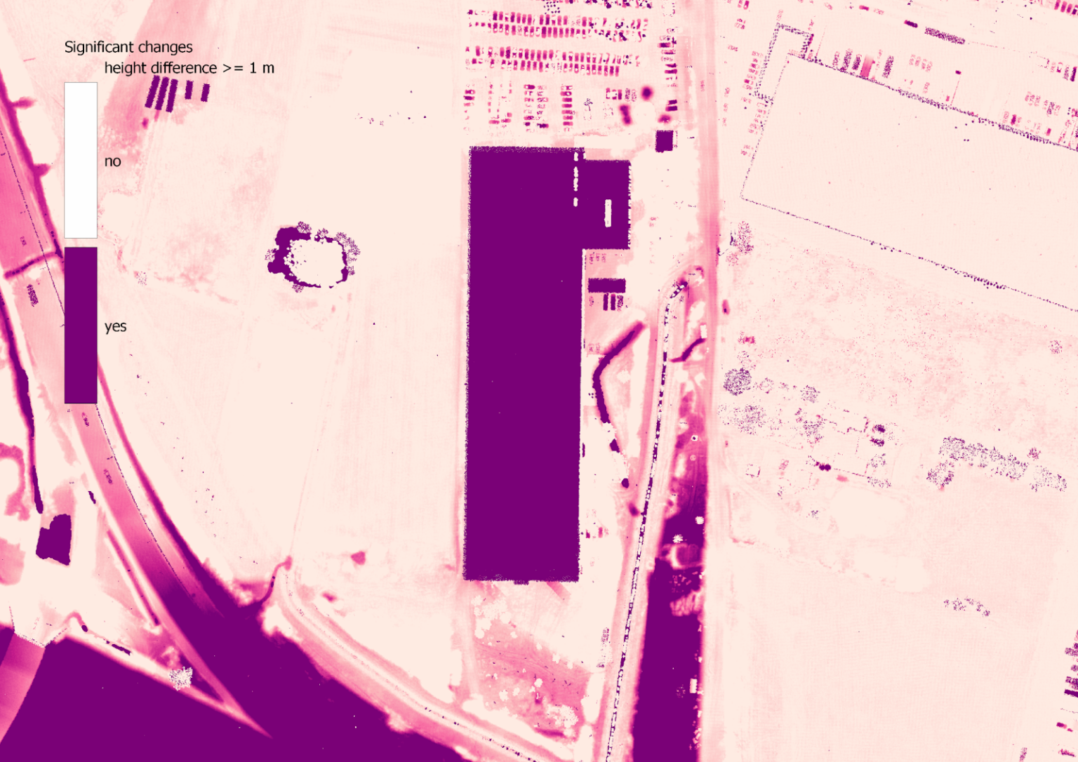 Change Detection with LiDAR Data - Geoawesome