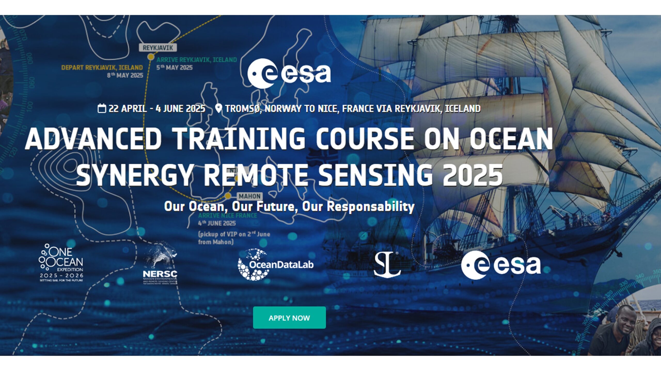 ADVANCED TRAINING COURSE ON OCEAN SYNERGY REMOTE SENSING 2025 - Geoawesome
