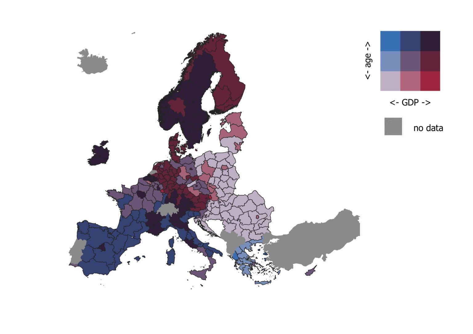 Understanding Bivariate Maps: A How-to Guide - Geoawesome