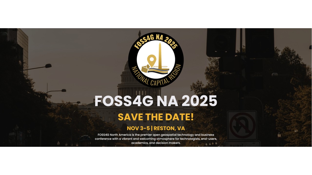 FOSS4G NA 2025 - Geoawesome
