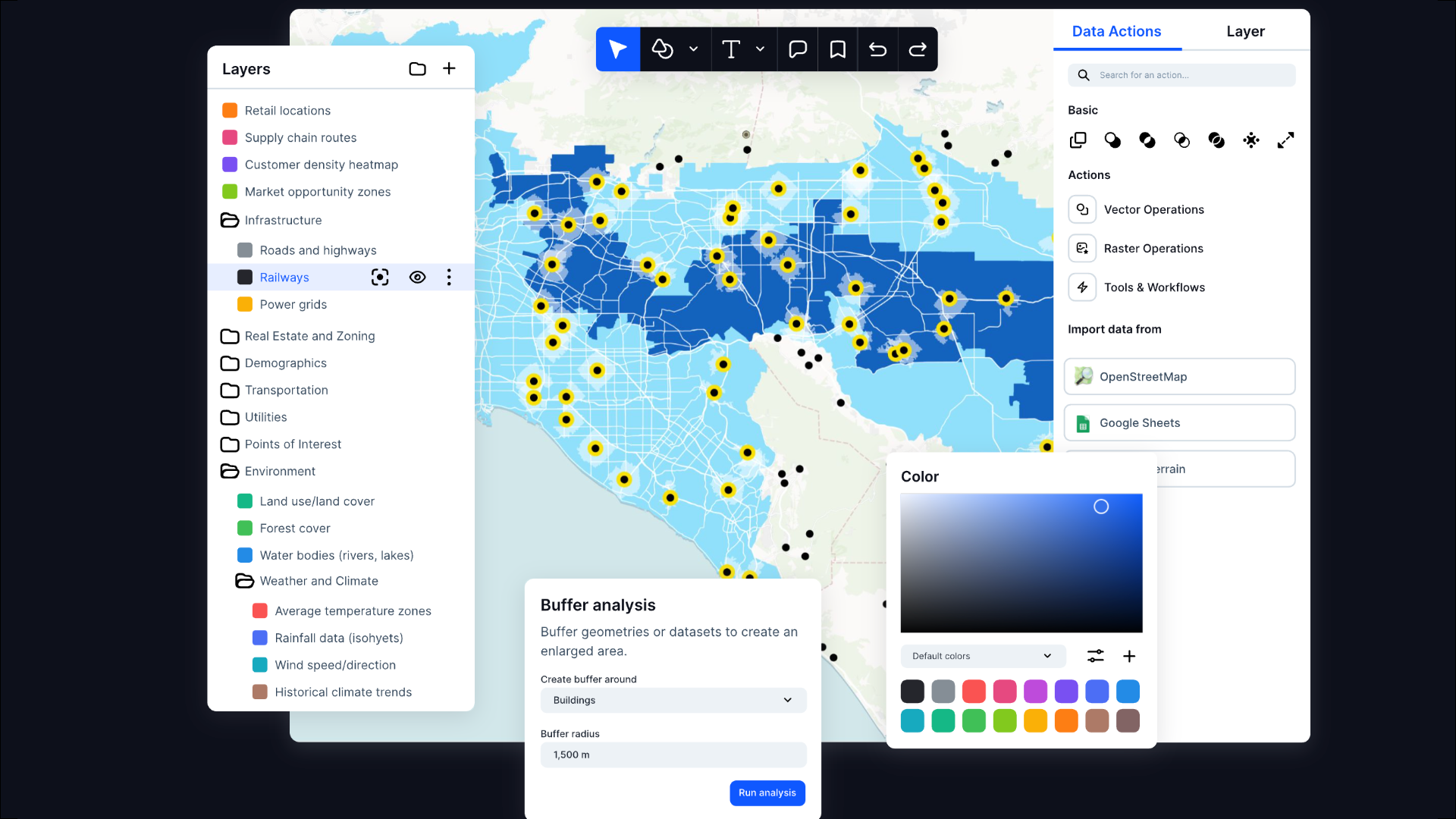 Atlas: Cloud GIS Platform Built on Open Formats and Accessibility