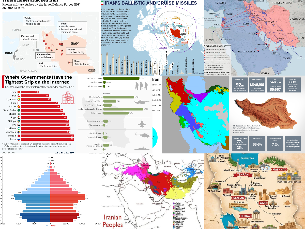 Top 20 Maps and Charts That Explain Iran and the Road to the 2026 ...